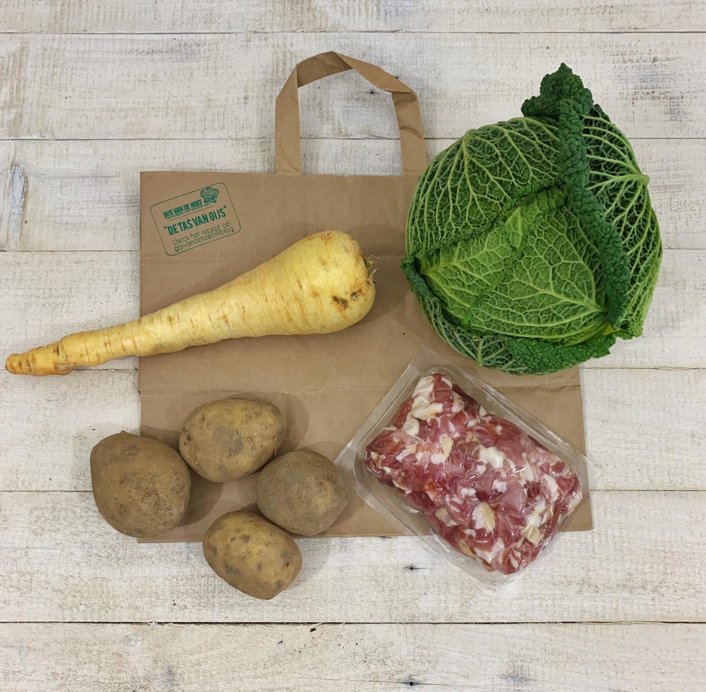 Recept: Groene kool pastinaak stamppot - Gijs van de Hoef